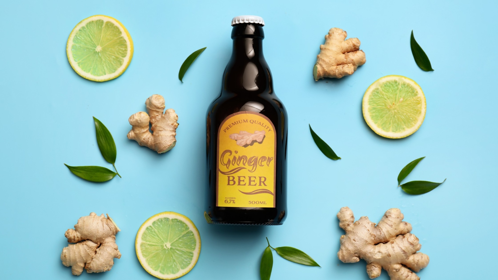 Ginger beer : la boisson au gingembre qui n'est pas de la bière - Idées Bio